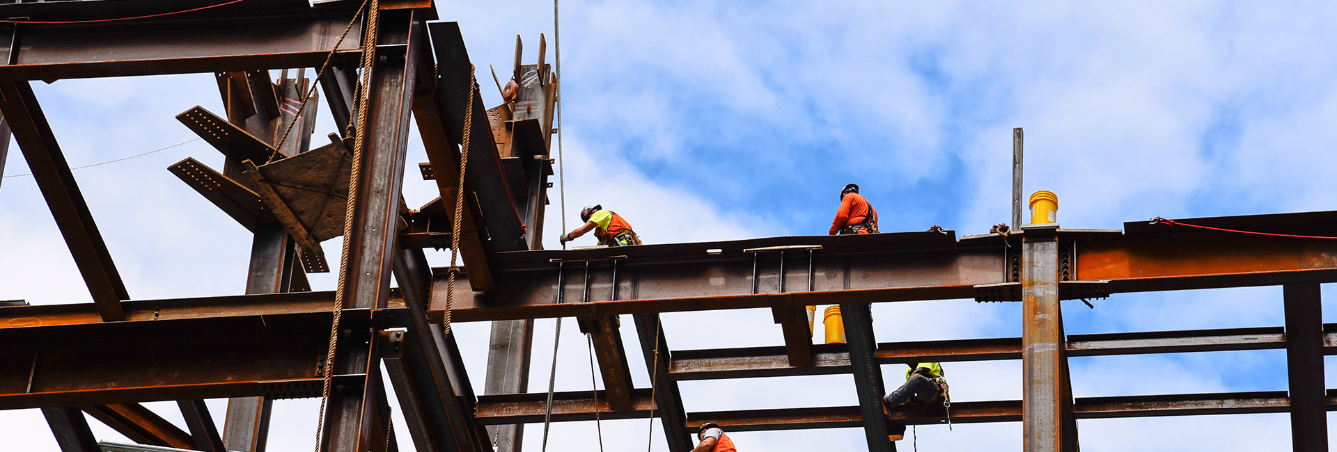 What is the reason we use steel in construction?